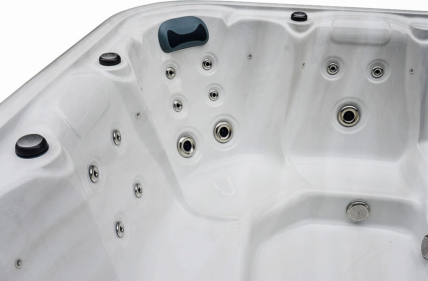 Luxuria Spas Genesis 6-Person 28-Jet Lounger Hot Tub — Healing Athletes